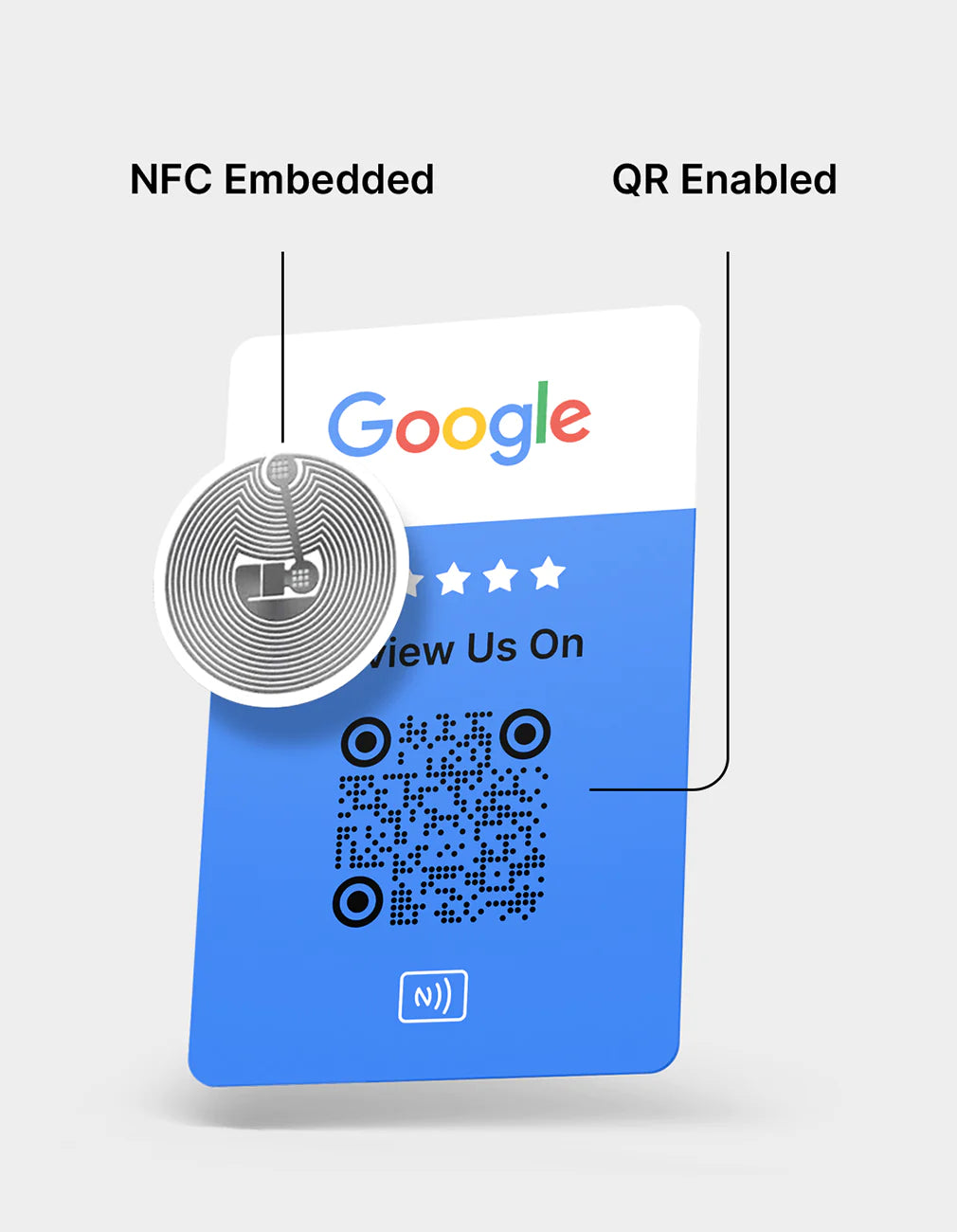 Tarjetas NFC para generar Reseñas– Lead2Team